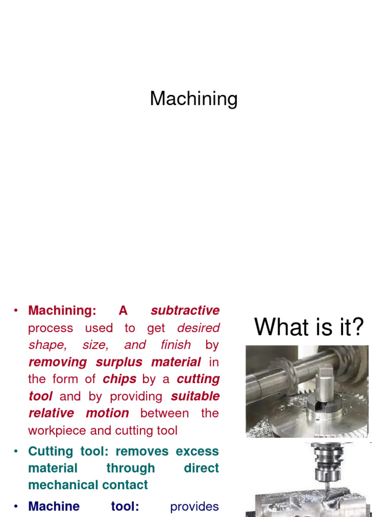 Machining | PDF | Grinding (Abrasive Cutting) | Machining
