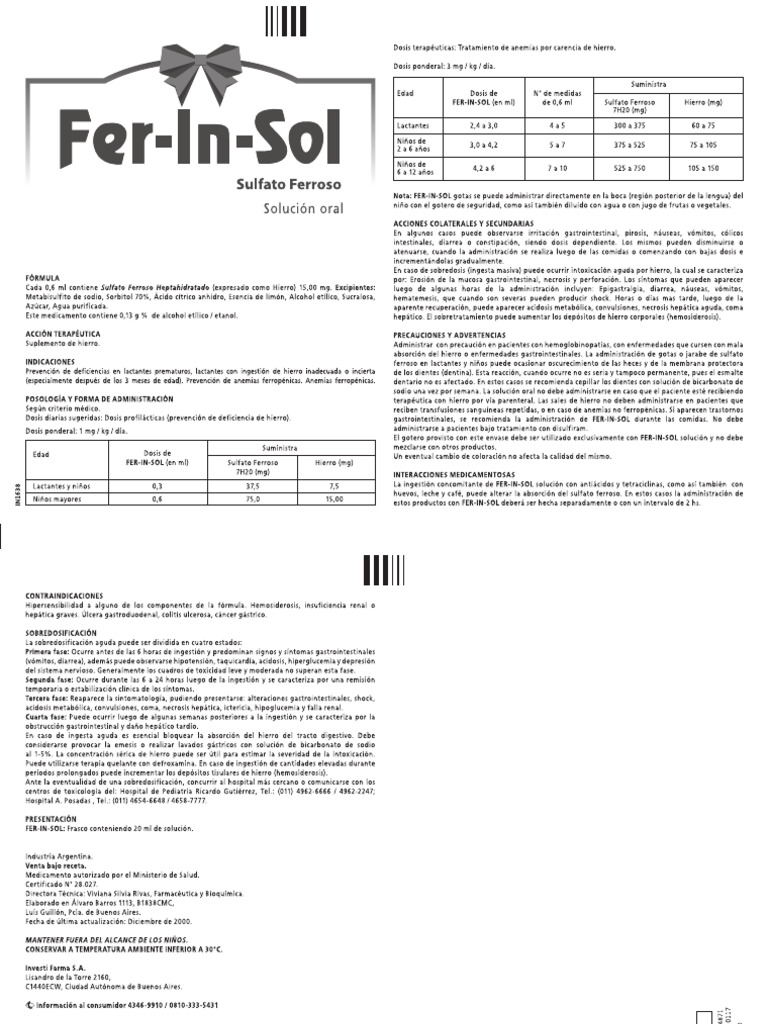 Ferinsol | PDF