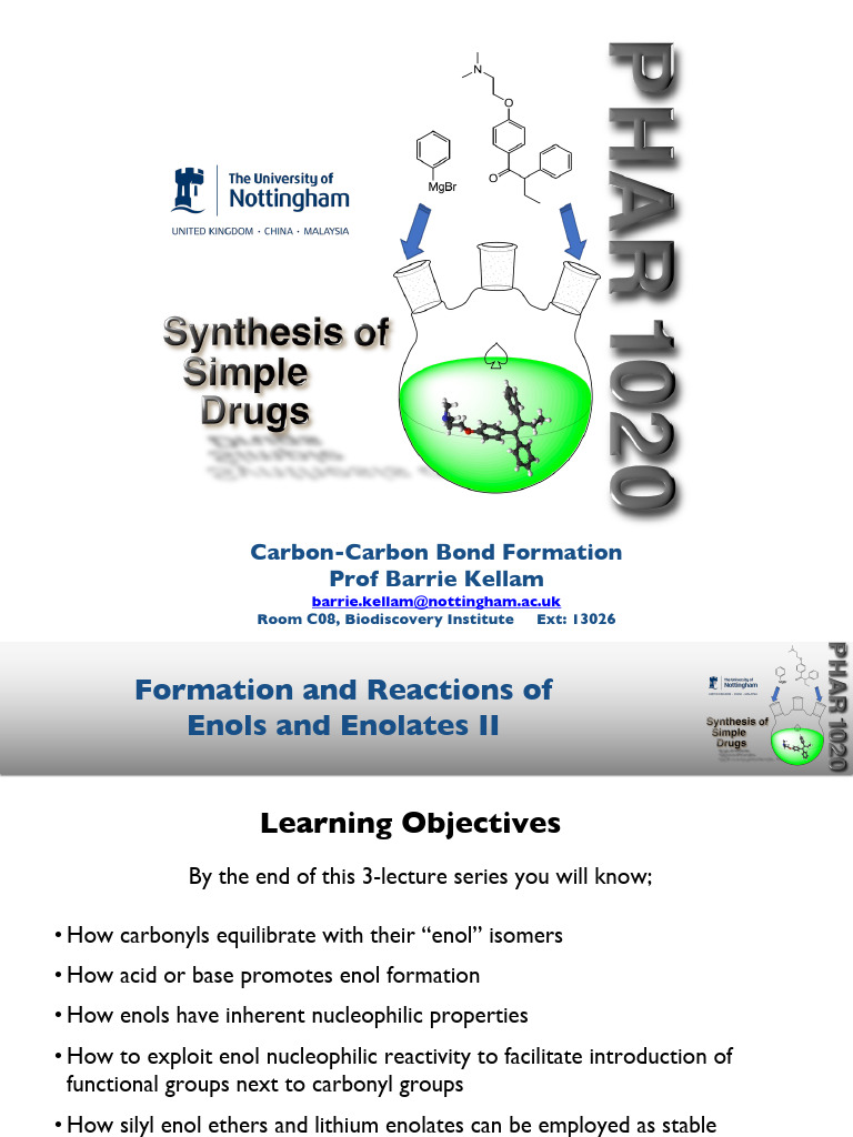 Topic 5 Lecture 2 | PDF | Ketone | Catalysis