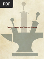 BG3 Item Index Cheat Sheet | PDF