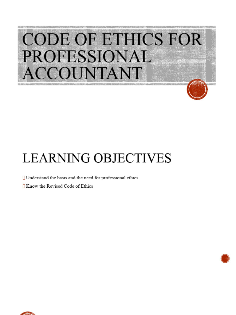 Ethics Guide for Accountants | PDF | Audit | Morality