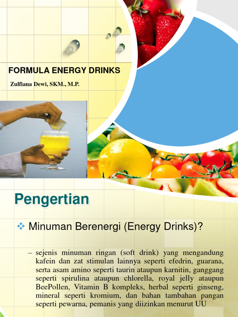 Formula Energy Drinks | PDF