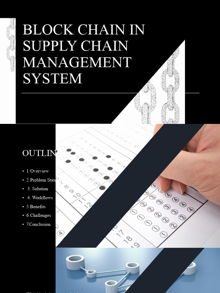 Blockchain Solutions for Supply Chain Management | PDF | Business ...