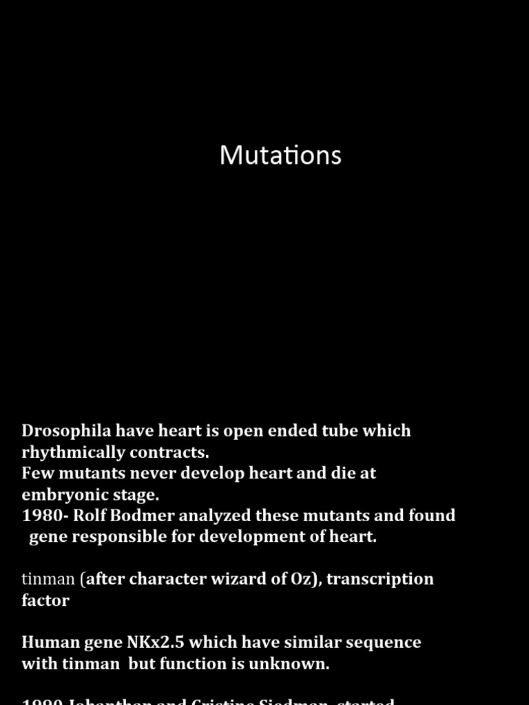 Mutations | PDF | Mutation | Dna