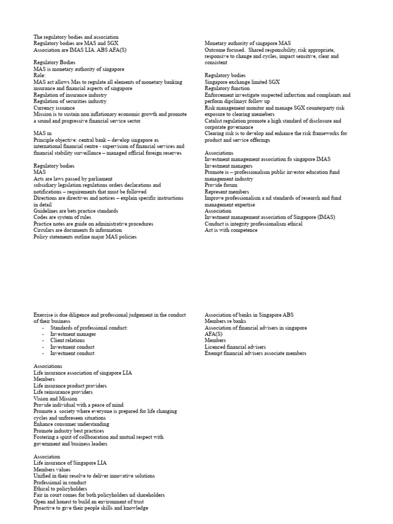 Cmfas 5 | PDF | Central Banks | Insurance