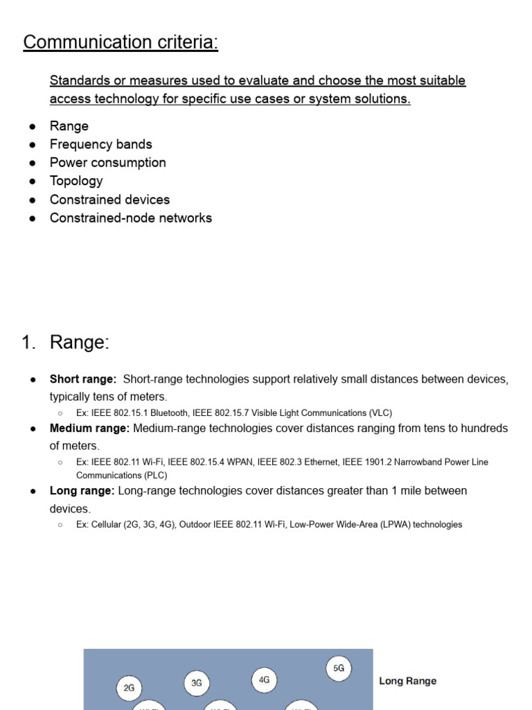 Communication Criteria | PDF | Radio Spectrum | Wi Fi
