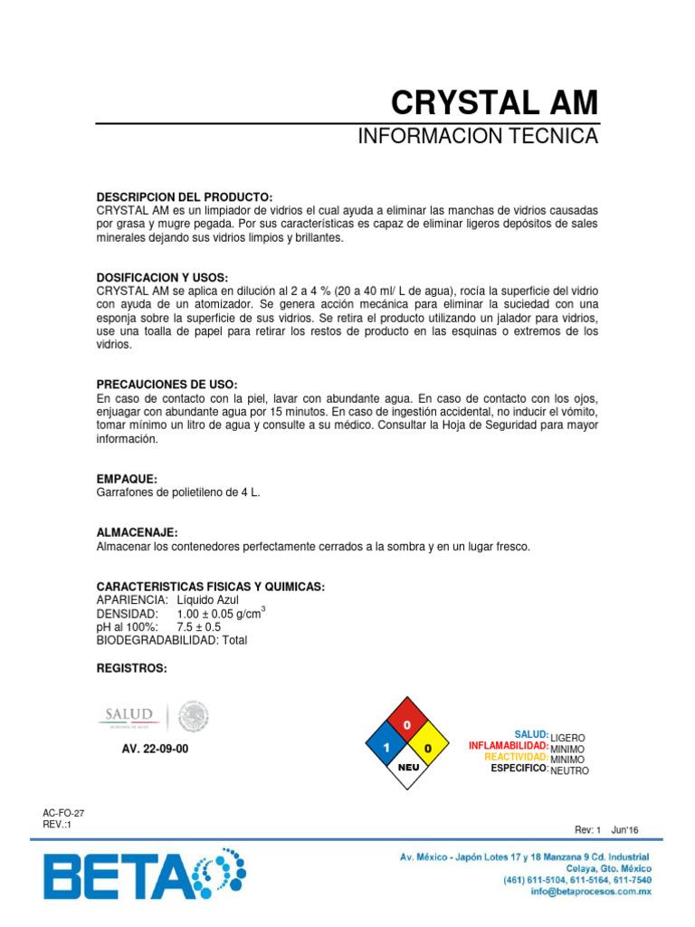 Crystal Am | PDF