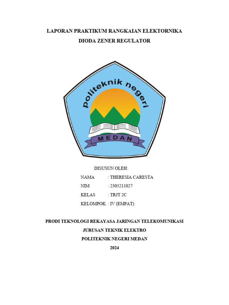 Laporan Praktikum Rangkaian Elektornika | PDF