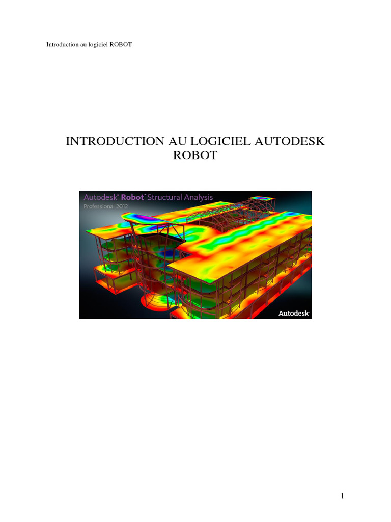 Introduction Au Logiciel Autodesk Robot | Download Free PDF | Béton ...