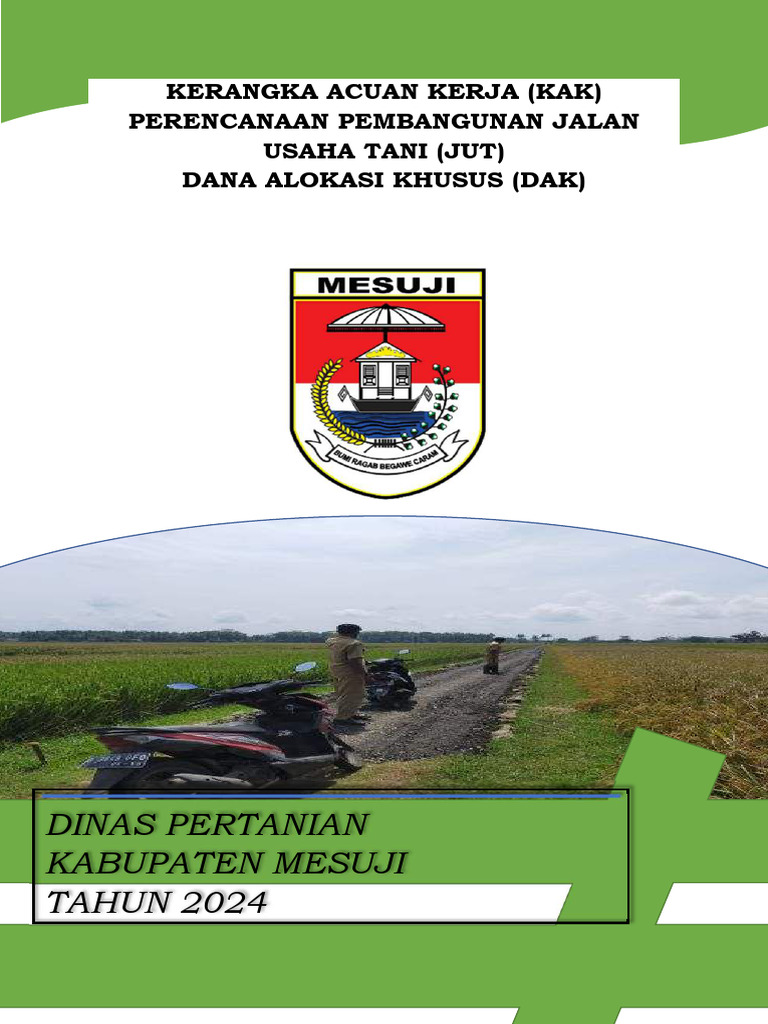 Kerangka Acuan Kerja Perencanaan Jut Dak | PDF | Bisnis | Teknologi ...