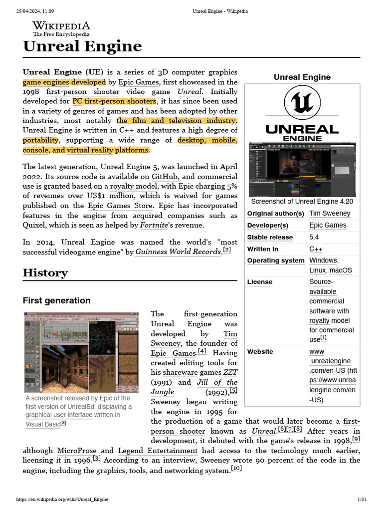 Unreal Guide | Download Free PDF | Computing