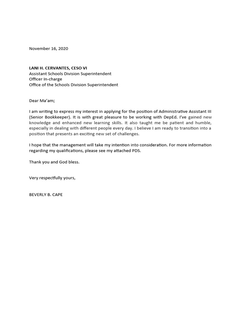 Letter of Intent ADAS III | PDF | Bookkeeping