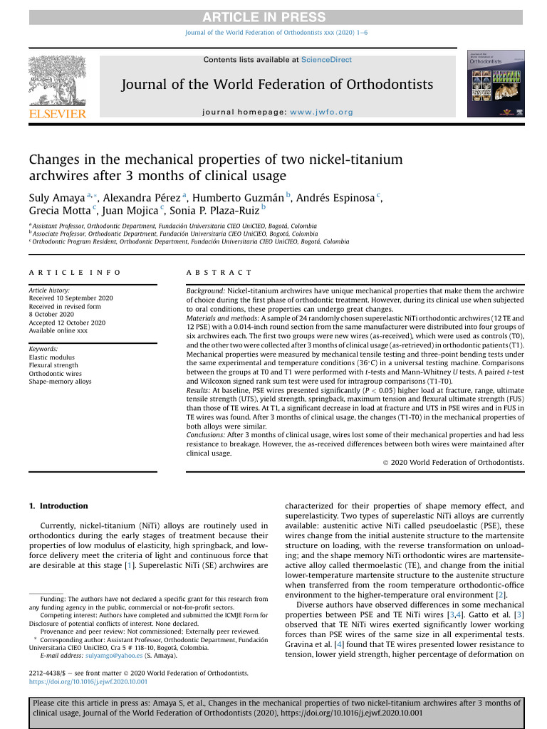 Changes in The Mechanical Properties | PDF | Applied And ...