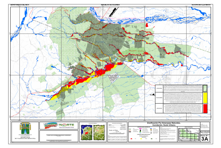 03A Plano de Zonificación Por Amenazas Naturales, Inundacion Suelo ...
