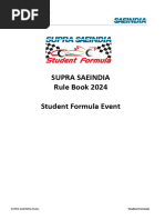 Formula Student Spain Rules 2025 v1.0.20250128 | PDF | Vehicles | Transport