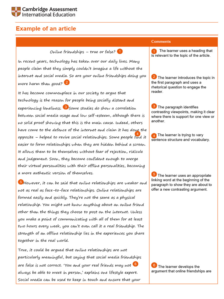 Directed Writing Examples | PDF | Social Media | Popular Culture ...