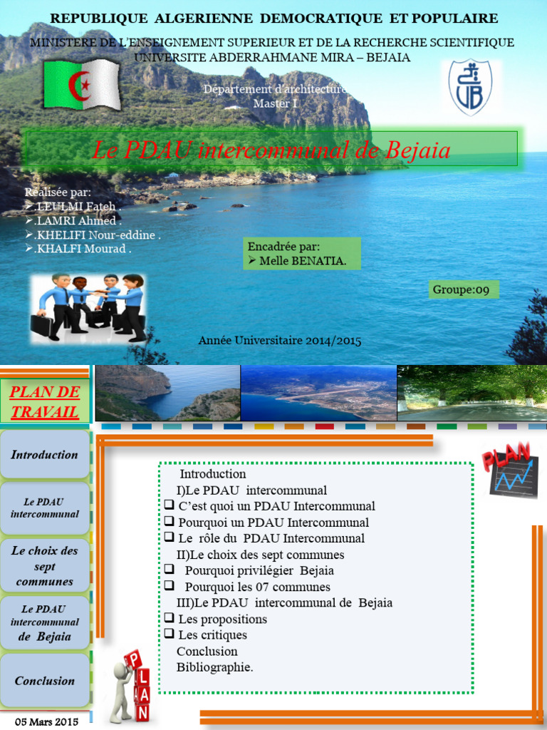 PDAU Intrecommunal | PDF | Communes de France | Côte