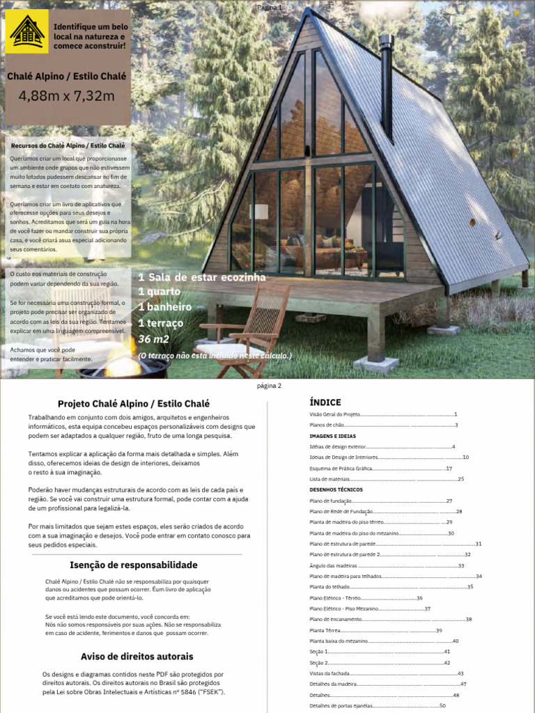 Cabana | PDF | Drywall | Engenharia Civil