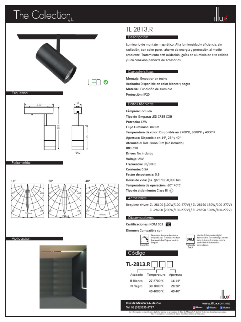 TL 2813.R 1 | PDF | Diodo emisor de luz | Electricidad