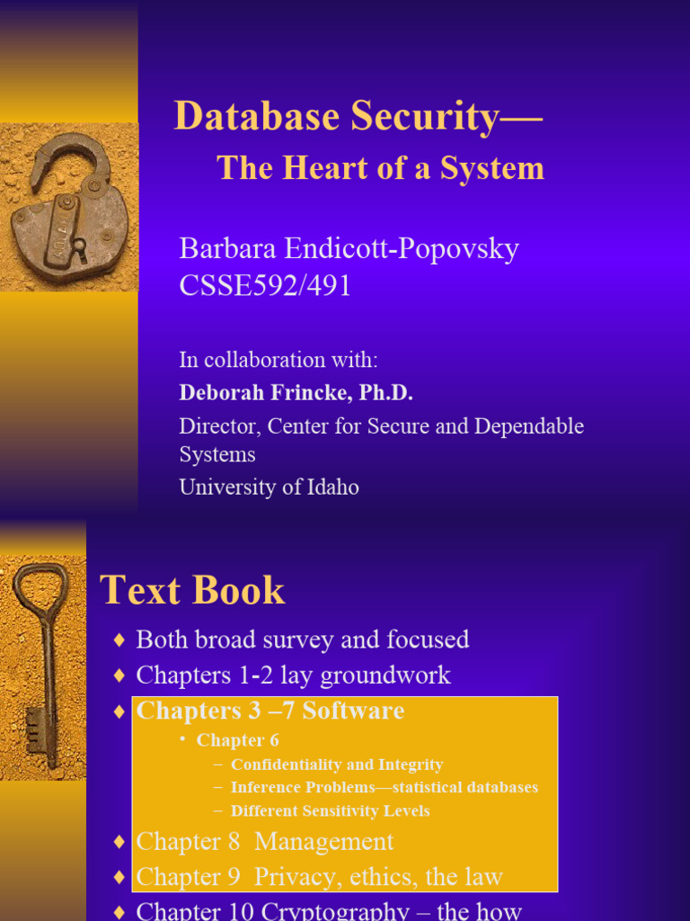 Lecture 6 Database Primer | PDF | Databases | Relational Model