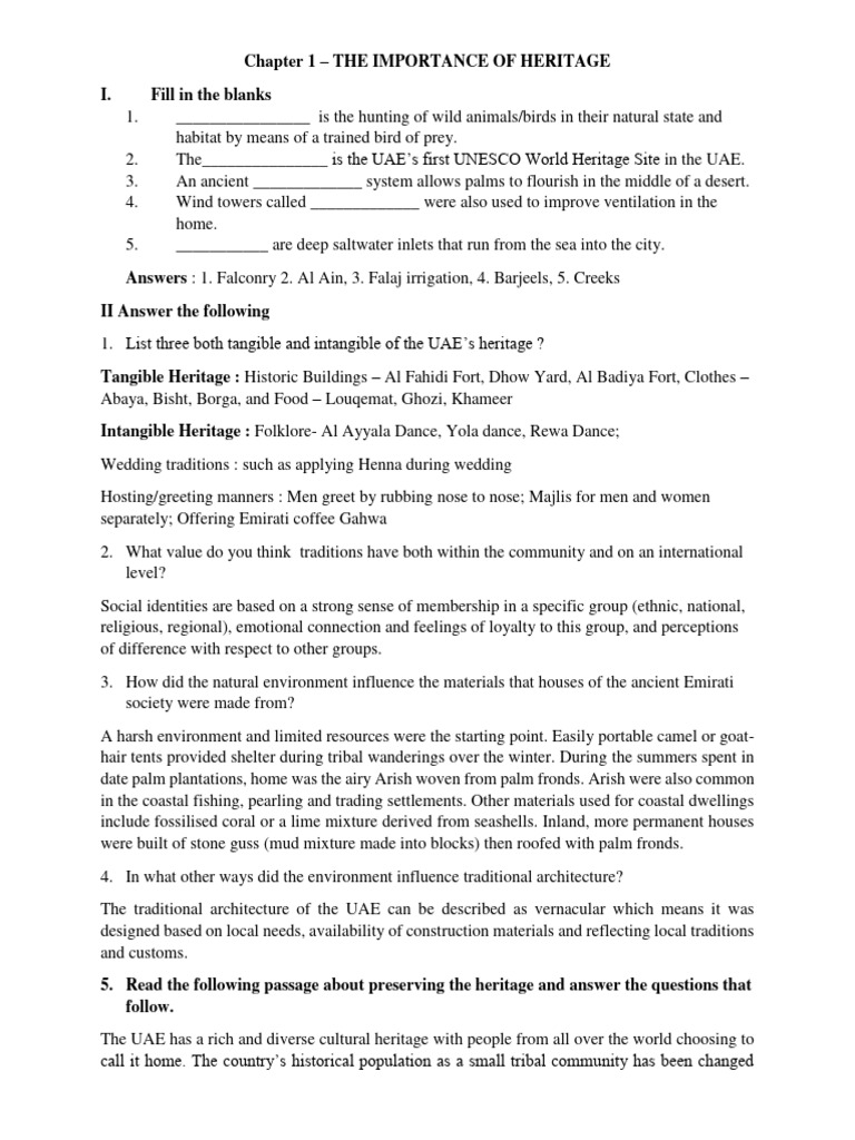 Grade 9 - UAE SST Half Yearly - Revision - WS | Download Free PDF ...
