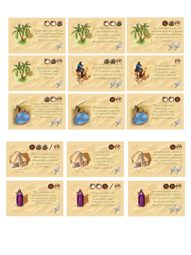 Tribal Cards (ESP) | PDF