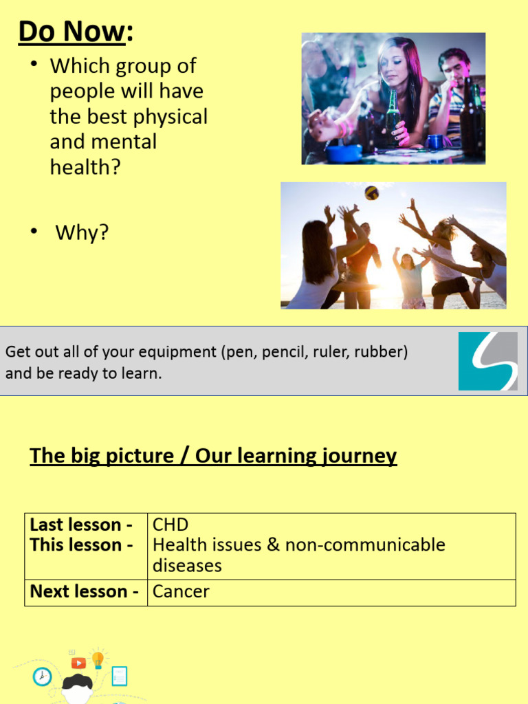 Lesson 41 - Health Issues & Non-Communicable Disease | PDF | Mental ...