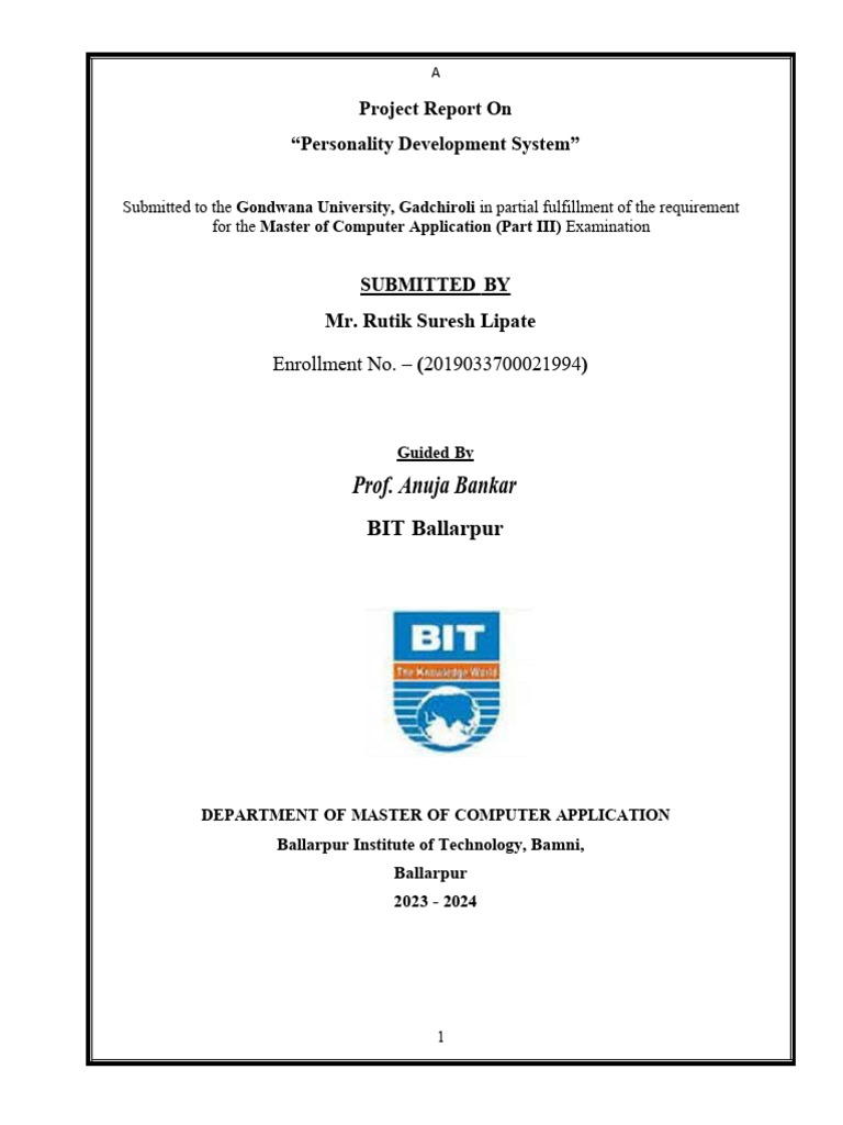 PDS Report 4 | PDF | Machine Learning | Psychology