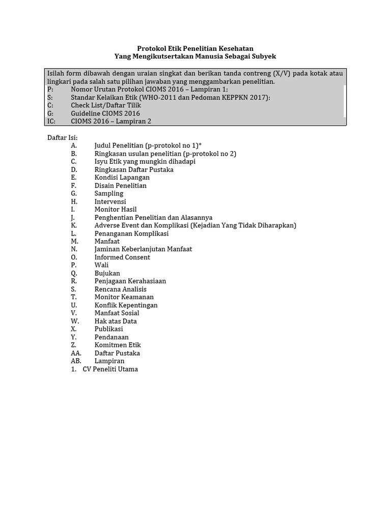 Form Protokol - 20310063 | PDF