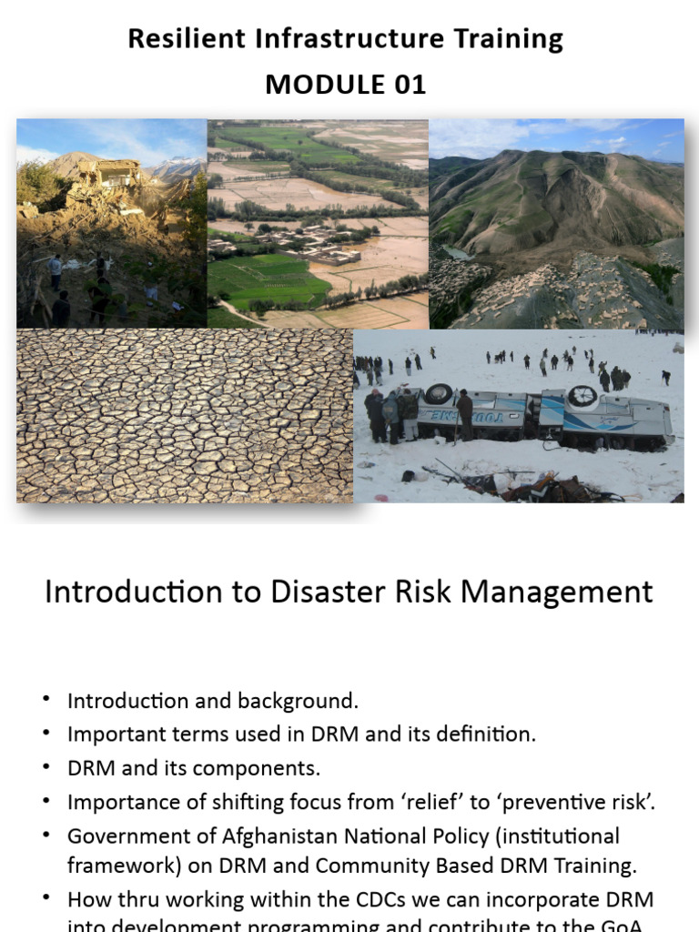 ODE DRM Module 01 Edits 25june - UT | PDF | Disaster Risk Reduction ...