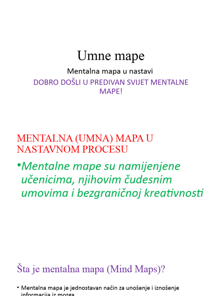 Umne Mape 21.vijek | PDF