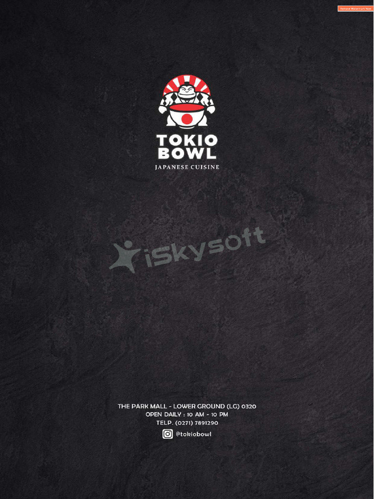 Tokio Bowl | PDF