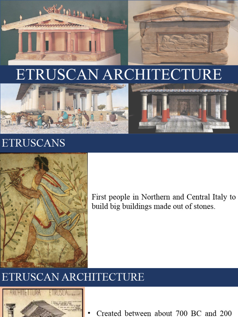 Etruscan Architecture | PDF | Art