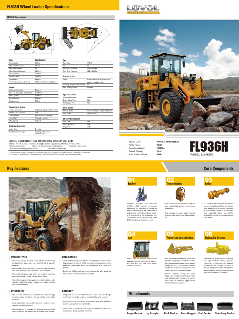 FL936H折页 | PDF | Brake | Tire