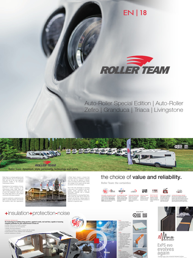 Brochure Roller Team AR Zef Grand | PDF | Thermal Insulation | Bed