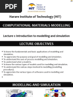 Module-5 - Simulation Techniques | PDF | Conceptual Model | Simulation