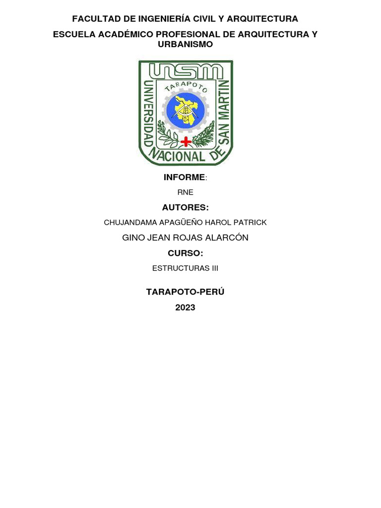 Estructuras Iii - Grupal | PDF | edificio | Calidad (comercial)