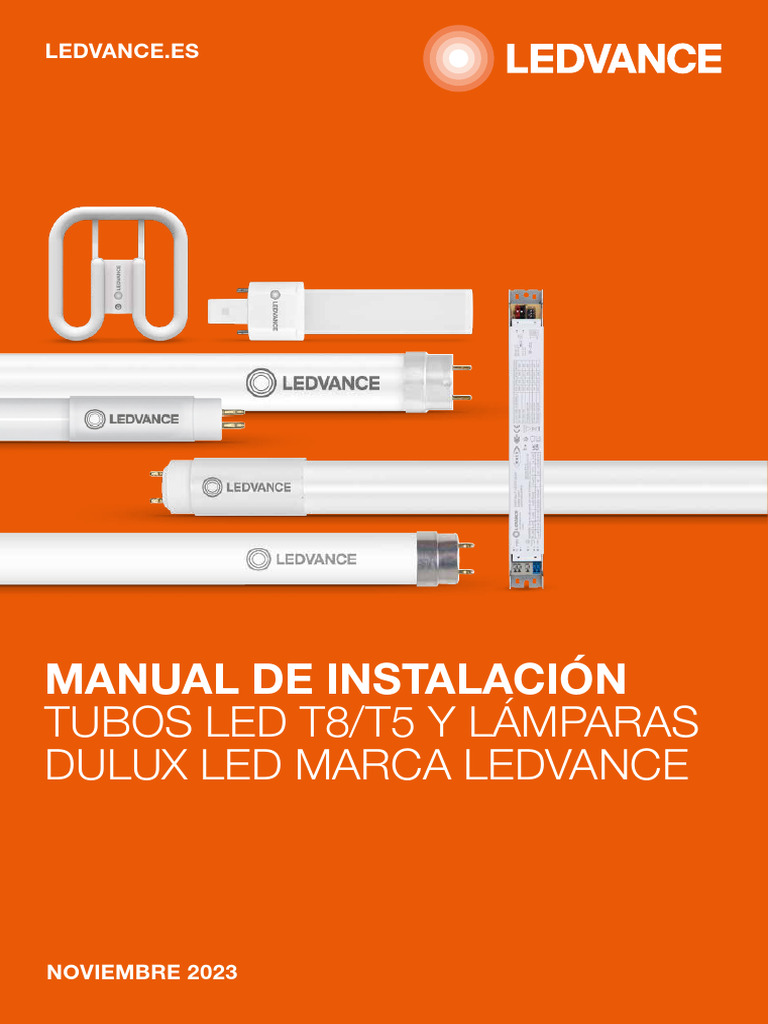 Asset-13184463 Manual de Instalacion Tubos Led t5-58 y Lamparas Dulux ...