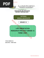 2024 History Grade 12 Research Assignment Learner | PDF | Knowledge ...