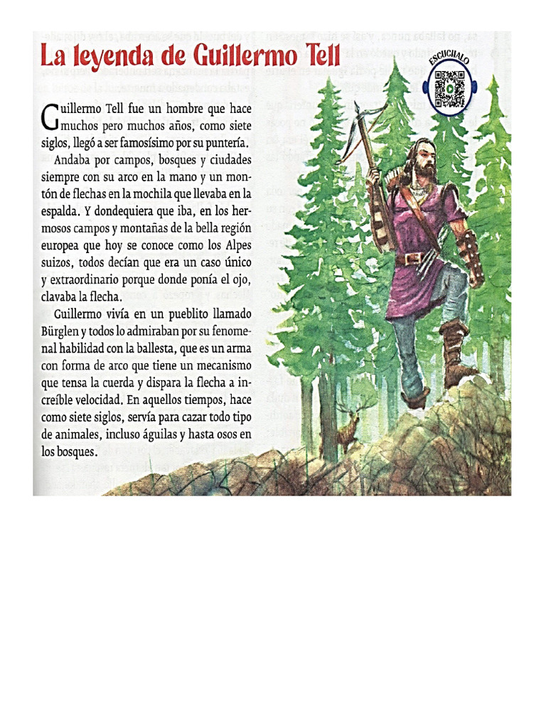 La Leyenda de Guillermo Tell 5° | PDF