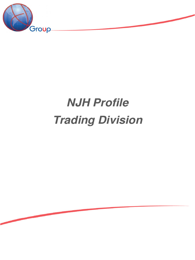 NJH Group Profile Trading | PDF | Valve | Pipe (Fluid Conveyance)