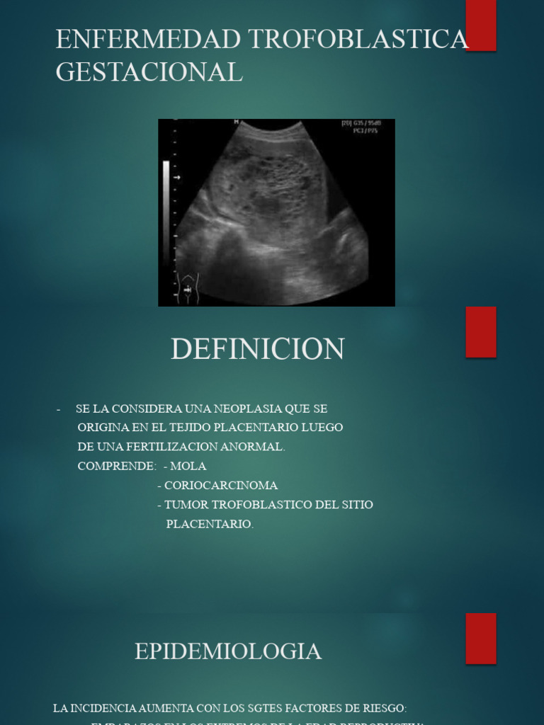 Enfermedad Trofoblastica Gestacional | PDF | El embarazo | Enfermedades ...