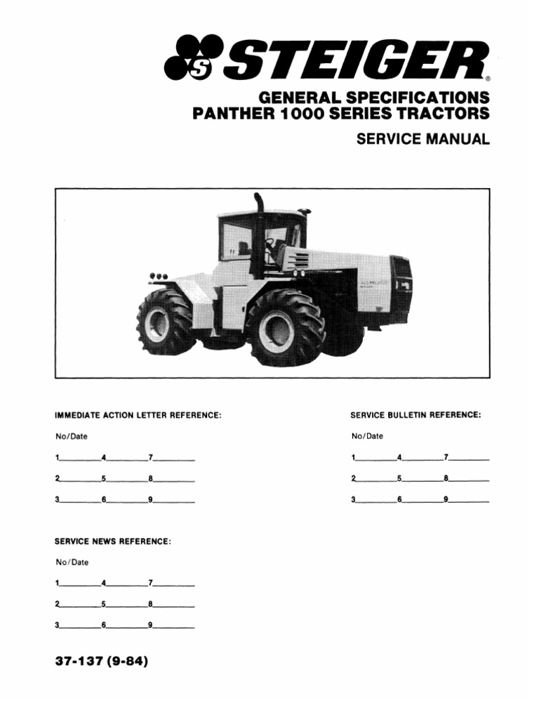 Panther 1000 Series 2 | PDF