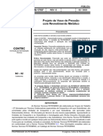 Normas para Esferas de GLP da Petrobras | PDF | Tempo | Temperatura