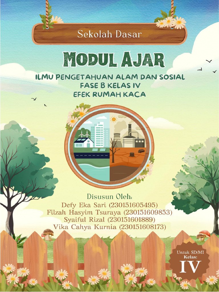 Modul Pembelajaran Efek Rumah Kaca | PDF | Seni | Komputer