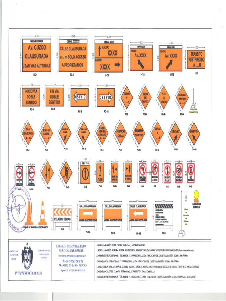 Señalizaciones | PDF