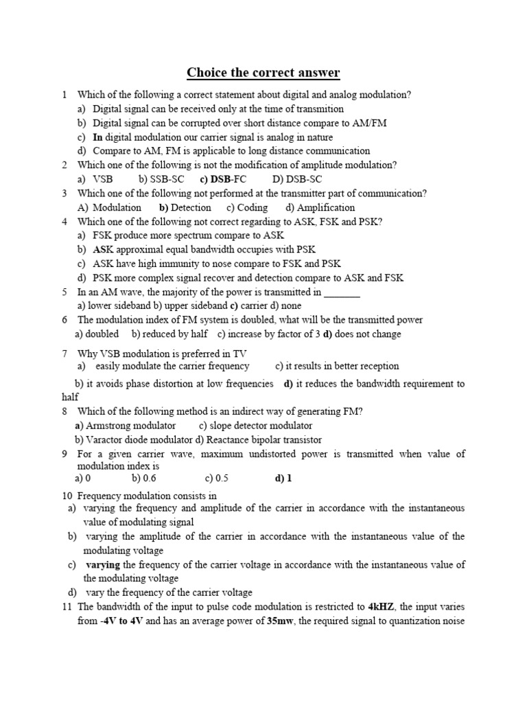 Introduction To Communication Systems | PDF | Frequency Modulation | Modulation