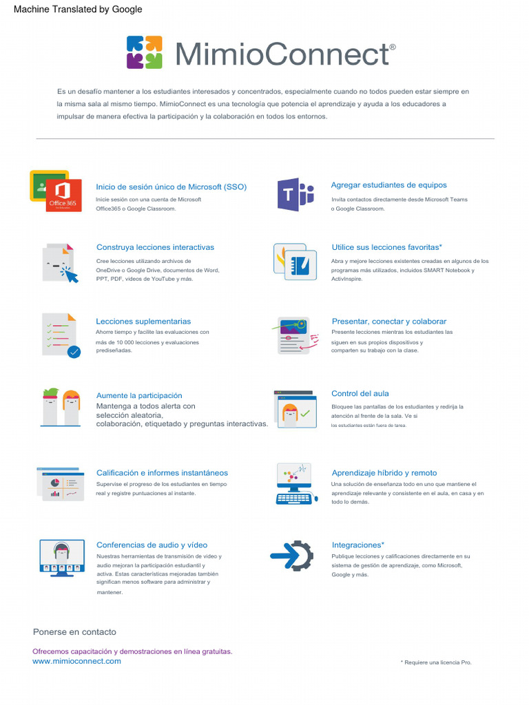 MimioConnect Overview UK | PDF | Microsoft | Informática