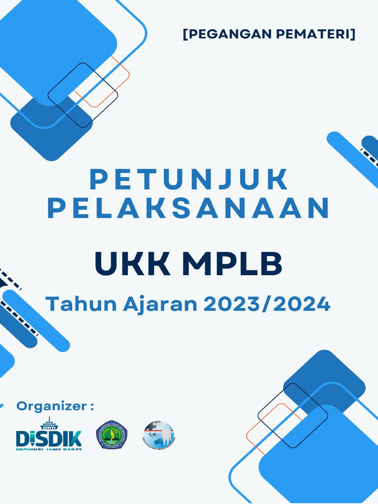 (Pemateri) Petunjuk Pelaksanaan UKK MPLB Pasma 2024 | PDF