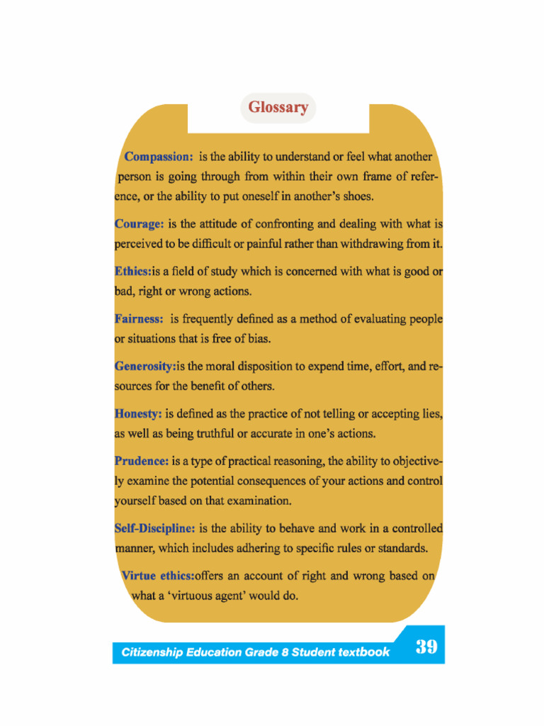 Citzen Unit 1 Last Pages | PDF | Virtue | Social Psychology